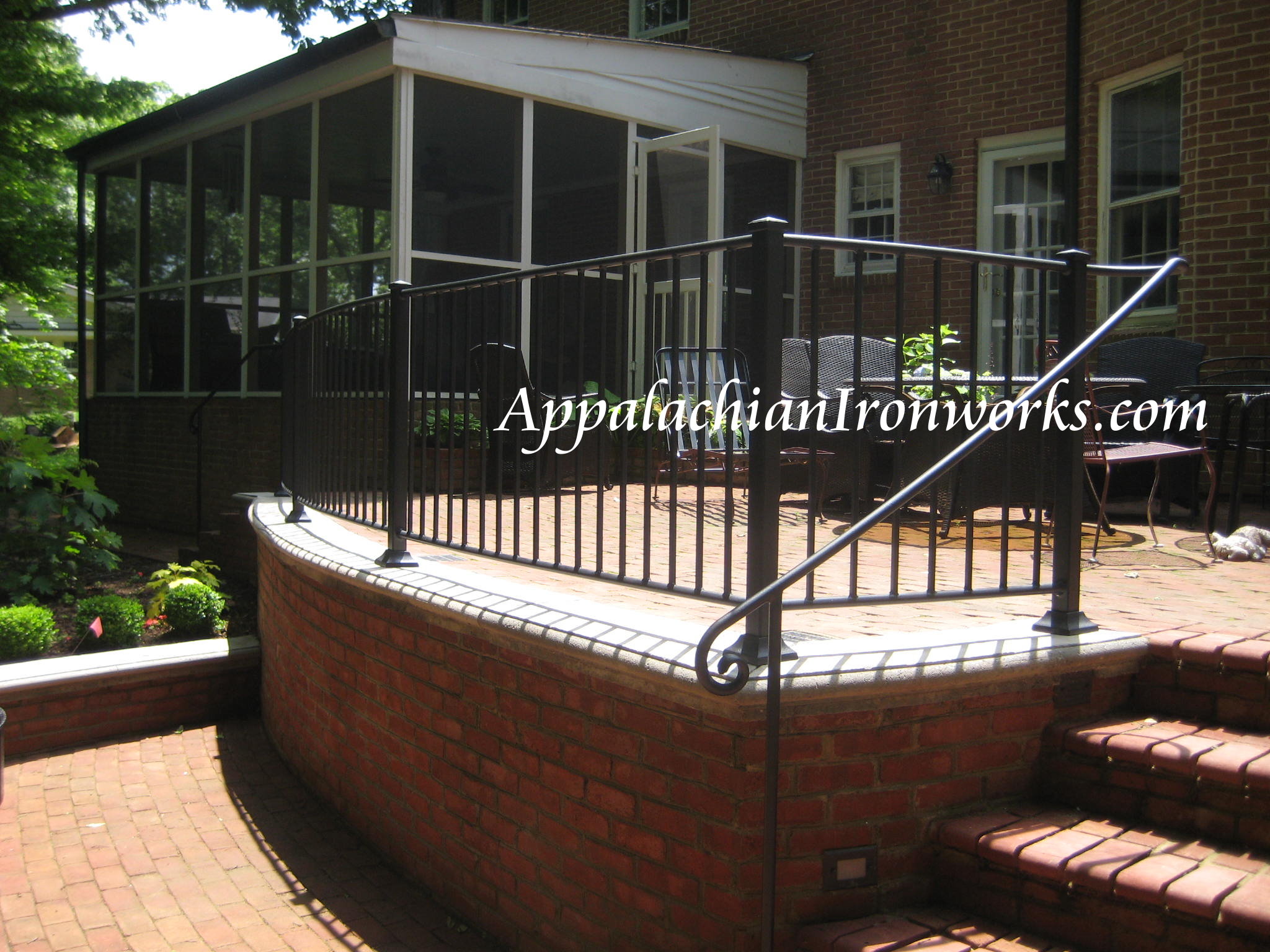 railing handrails salem va roanoke virginia blacksburg weld metal