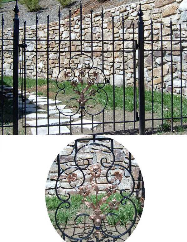 iron gates ironwork salem va roanoke virginia metalwork metal